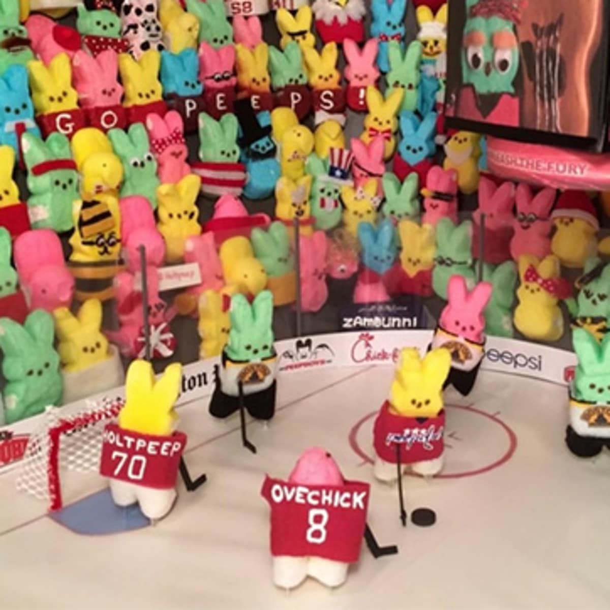 peeps easter diorama