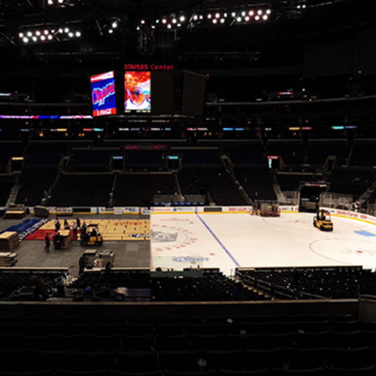 staples center inside