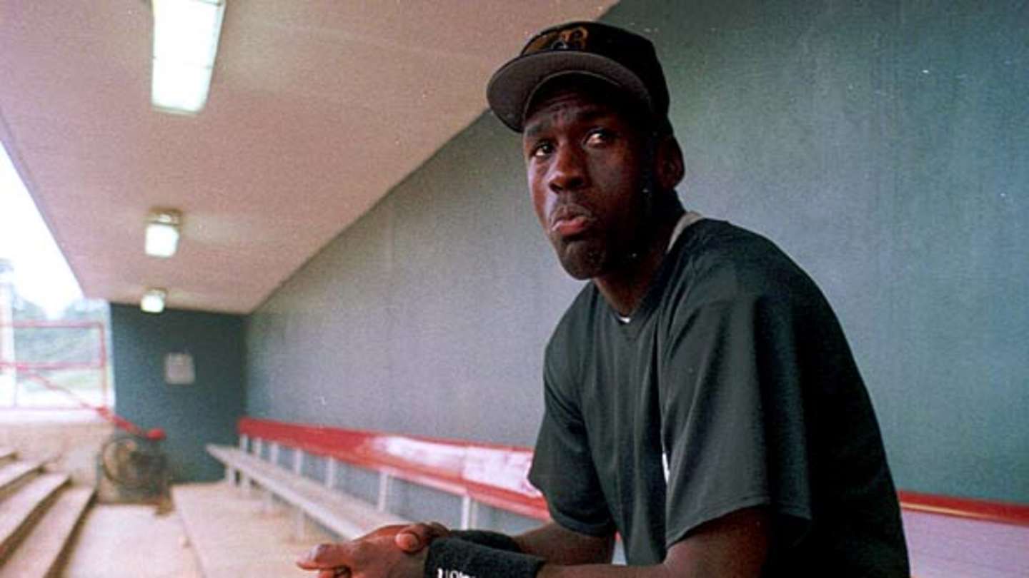 michael jordan baseball practice