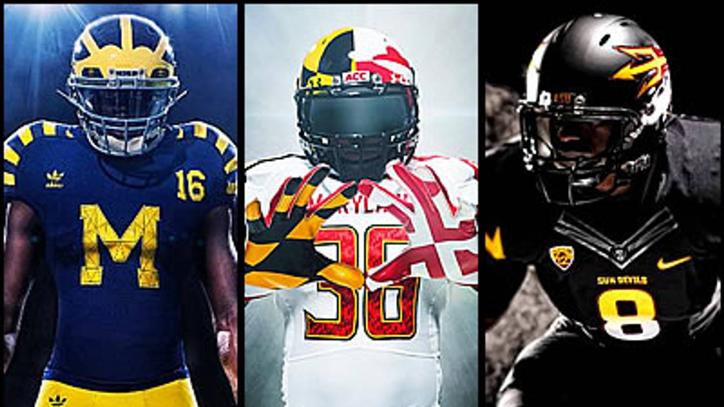 College Football's Newest Looks - SI Kids: Sports News for Kids, Kids ...