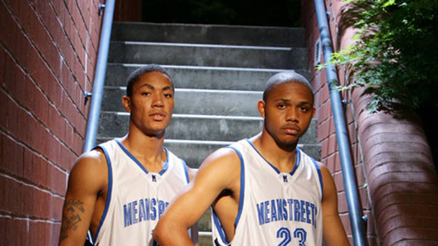 Derrick Rose in High School - SI Kids: Sports News for Kids, Kids Games ...