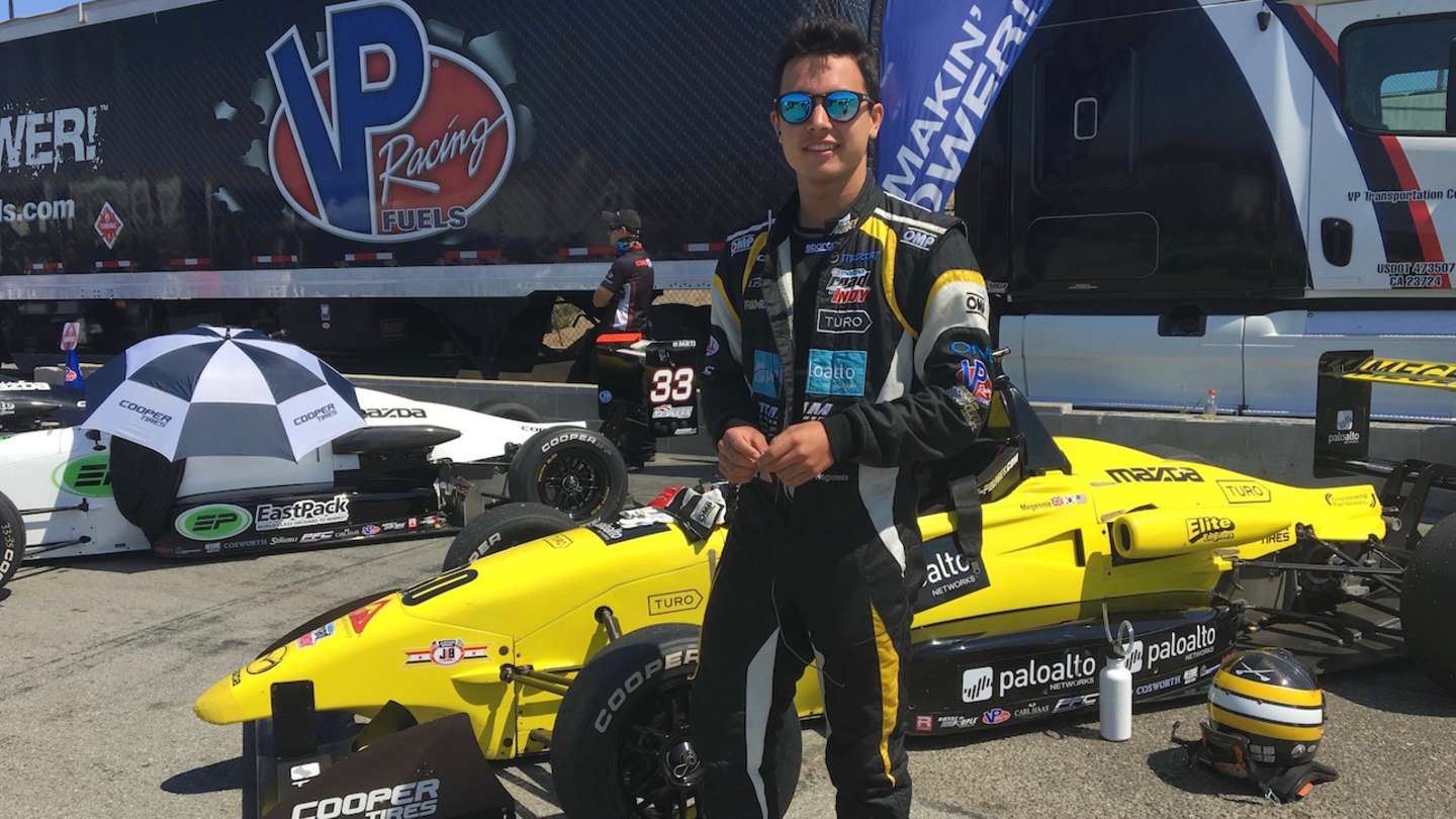 Catching Up With 16-year-old Race Car Driver Rob Megennis - SI Kids ...