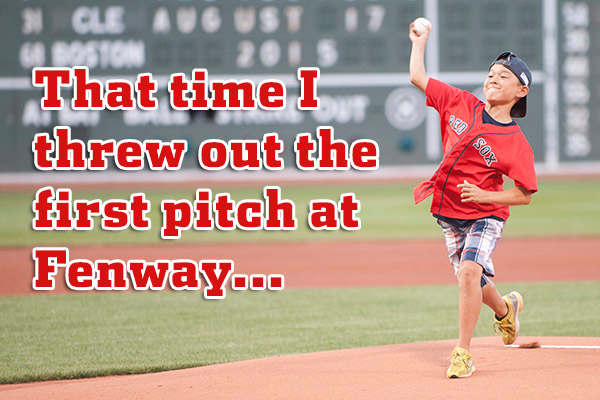 That Time I Threw Out the First Pitch... - SI Kids: Sports News for ...