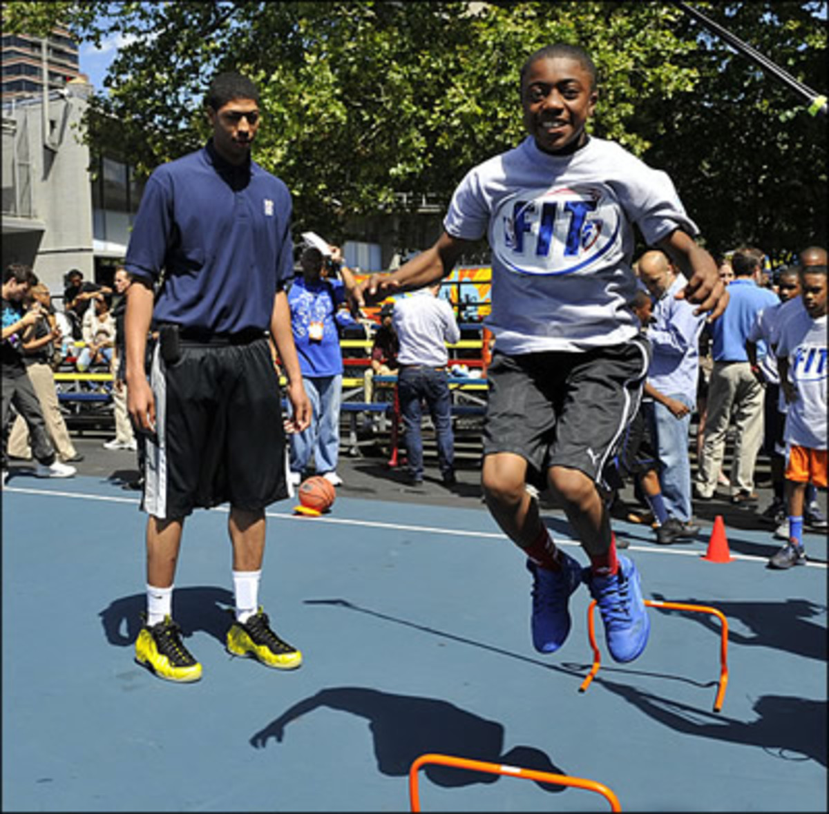 Fitness Advice from the NBA's Newest Stars - SI Kids: Sports News for ...