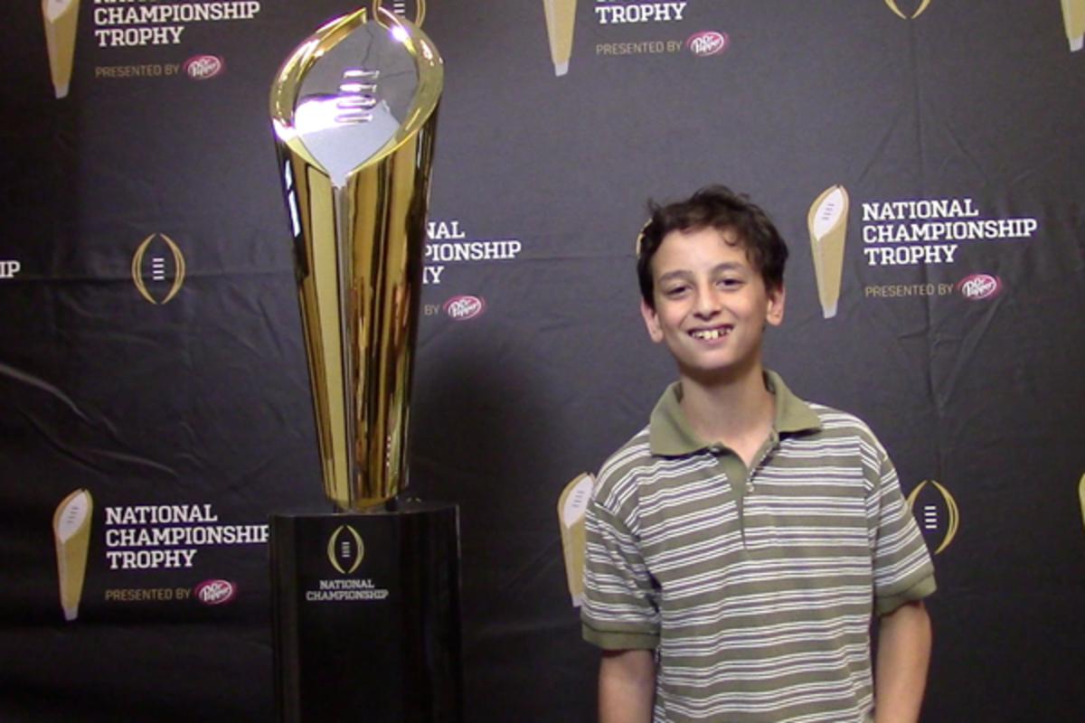 National Championship Trophy unveiled - SI Kids: Sports News for Kids ...