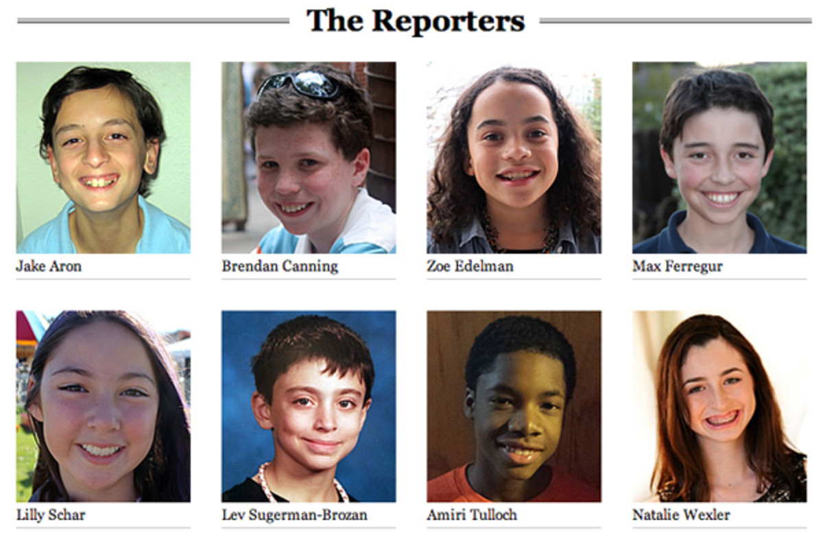 Meet the 2014 SI Kids Kid Reporters! - SI Kids: Sports News for Kids ...