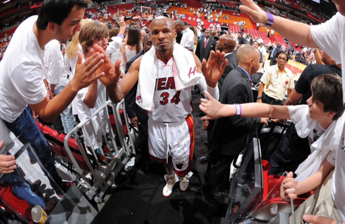 Heat Guard Ray Allen Talks About Winning His Second Title and Returning ...