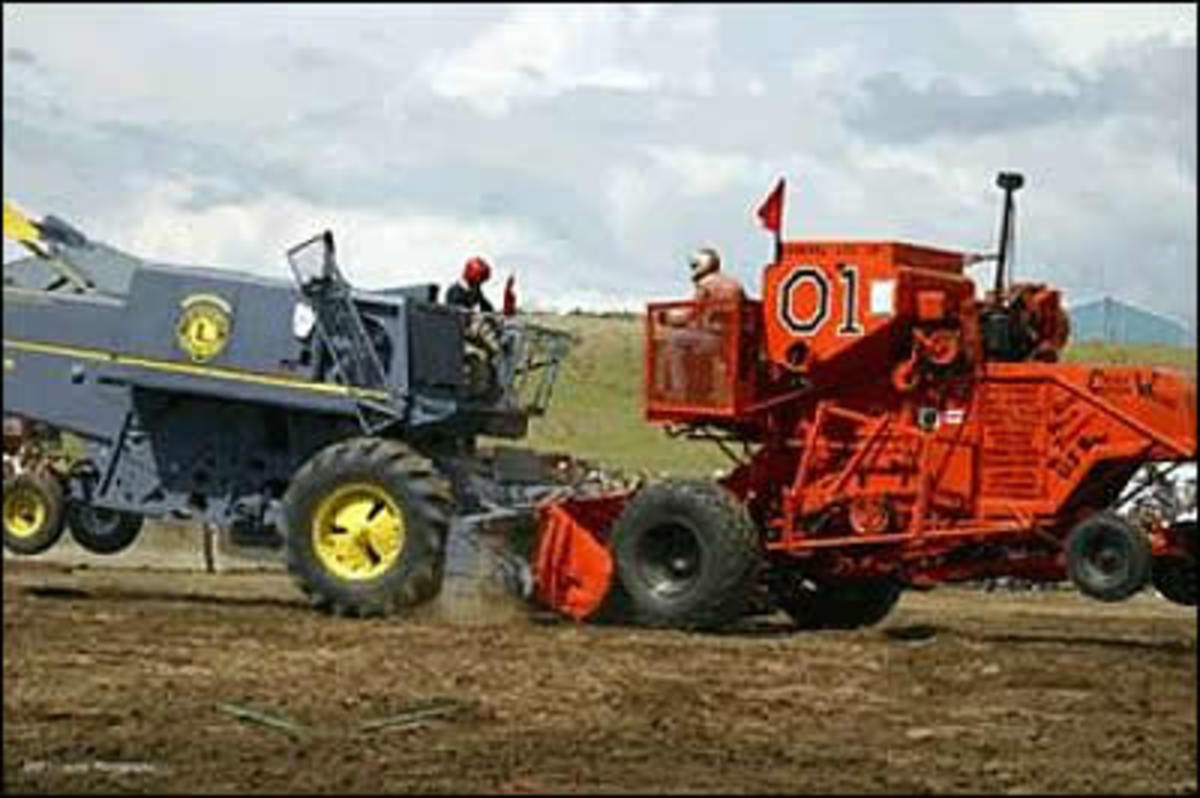 Fun at the County Fair: The Combine Demolition Derby - SI Kids: Sports ...