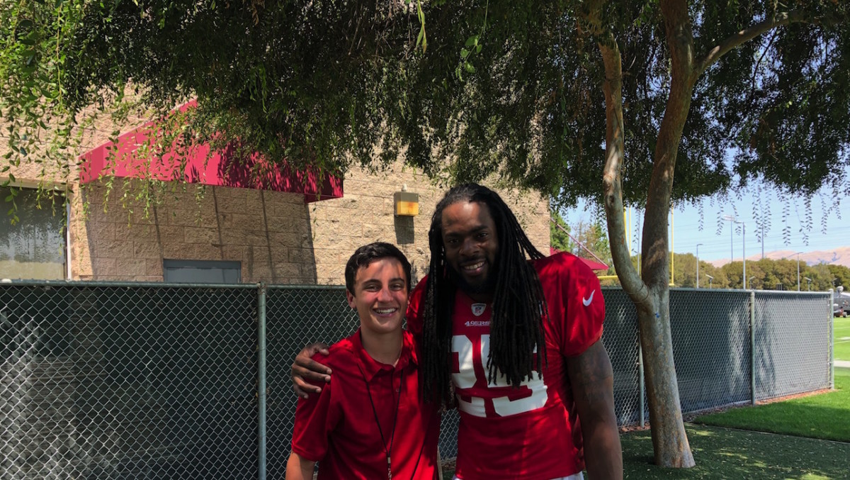 Richard Sherman's in a New Home, but He's Still Feisty—And Focused—As ...