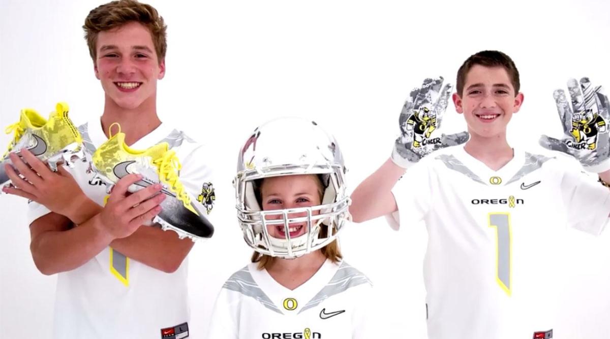 Watch: Special Oregon Uniforms Designed By Childhood Cancer Survivors ...