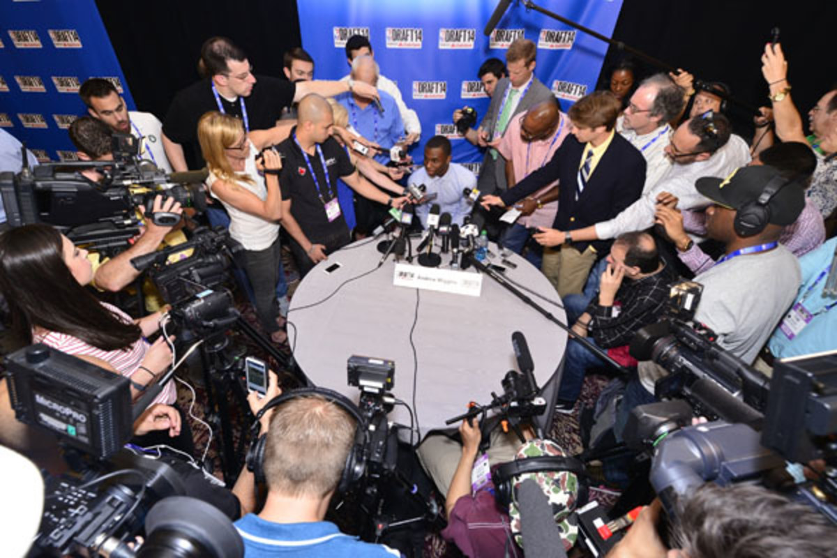 Top Prospects Meet the Press at NBA Draft Media Day - SI Kids: Sports ...
