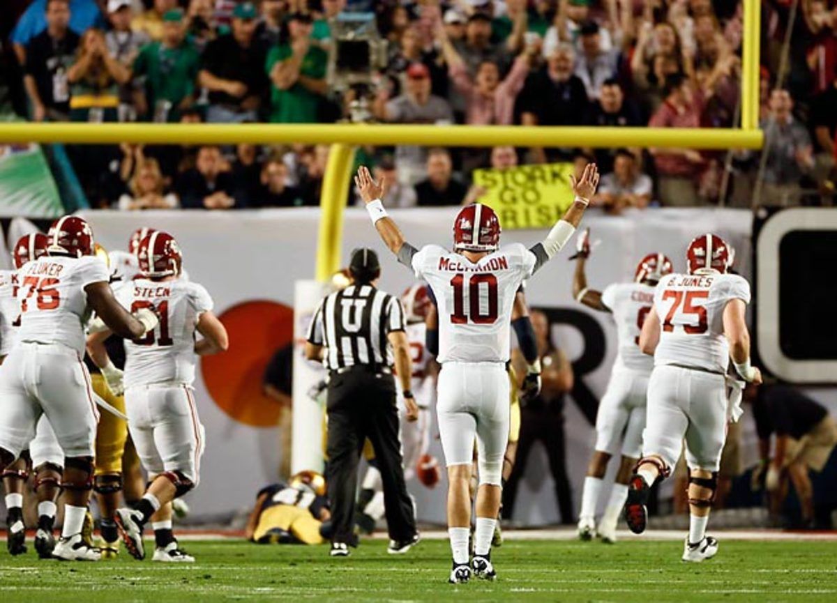 Alabama Dominates Notre Dame To Win 3rd National Title in 4 Years - SI ...